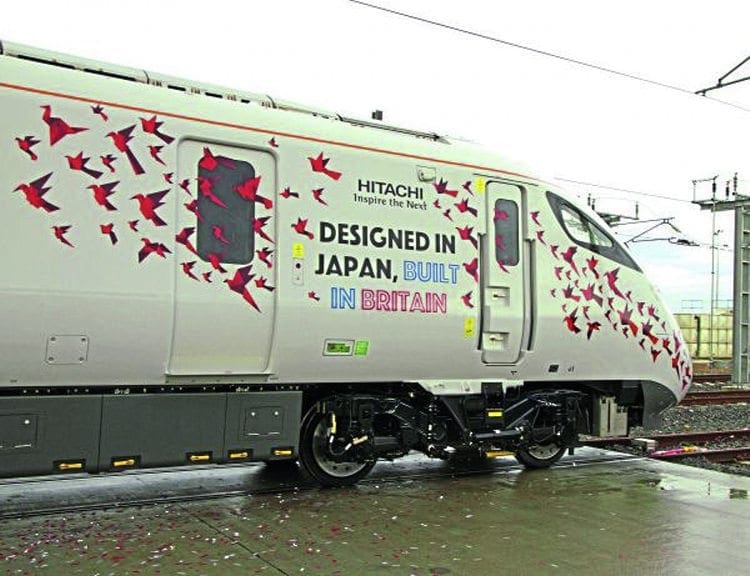 First UK-built IEP unveiled | Rail Express