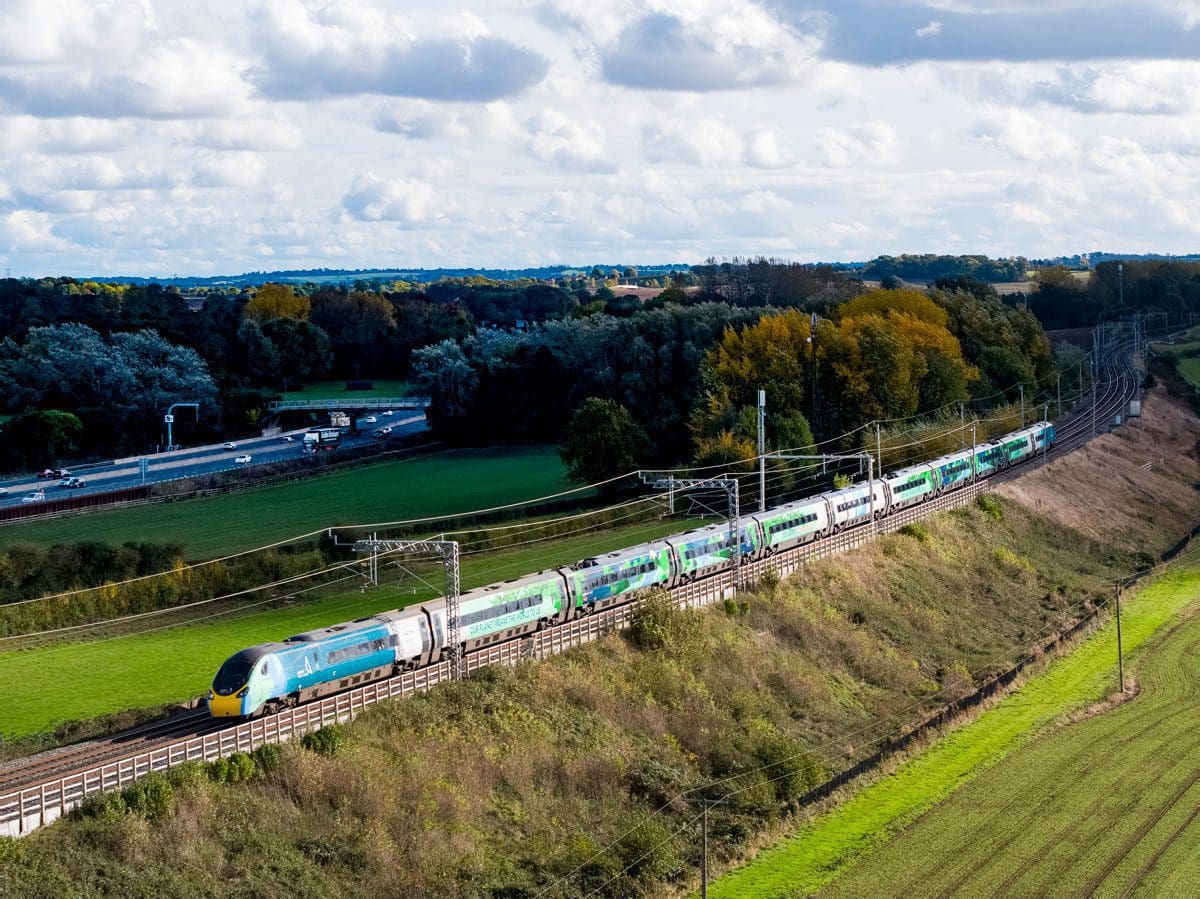 Special 'Climate Train' arrives at Glasgow to mark COP26